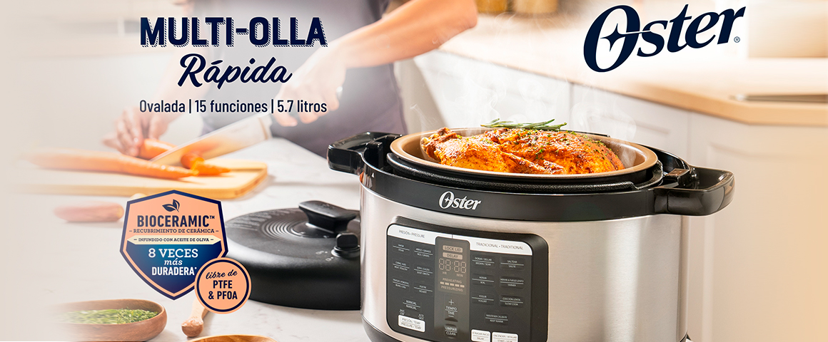 Multiolla a Presión Ovalada Oster 5.7L | Tottus Perú