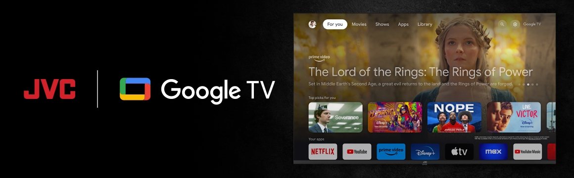 Televisor JVC Led 43" UHD Google Tv | Tottus Perú